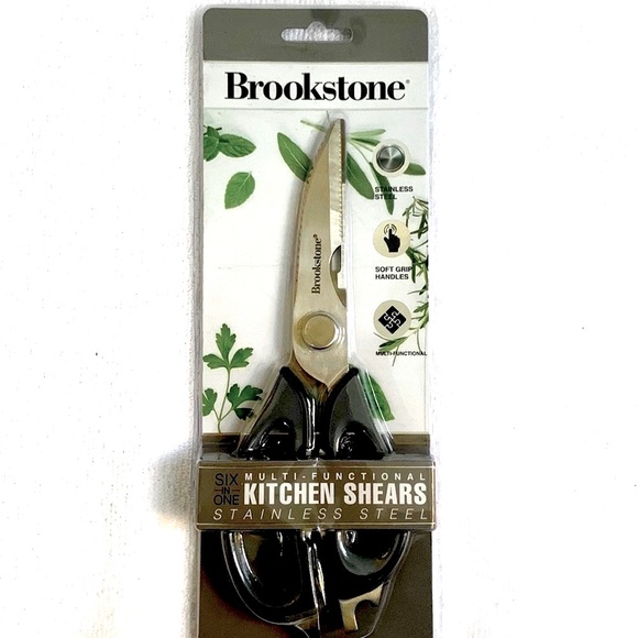 Brookstone | Kitchen | Brookstone 6in Multifunctional Kitchen Shears ...